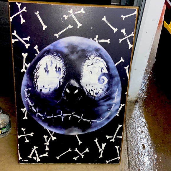 Disney | Art | Disneys Nightmare Before Christmas Jake Skeleton Wall ...
